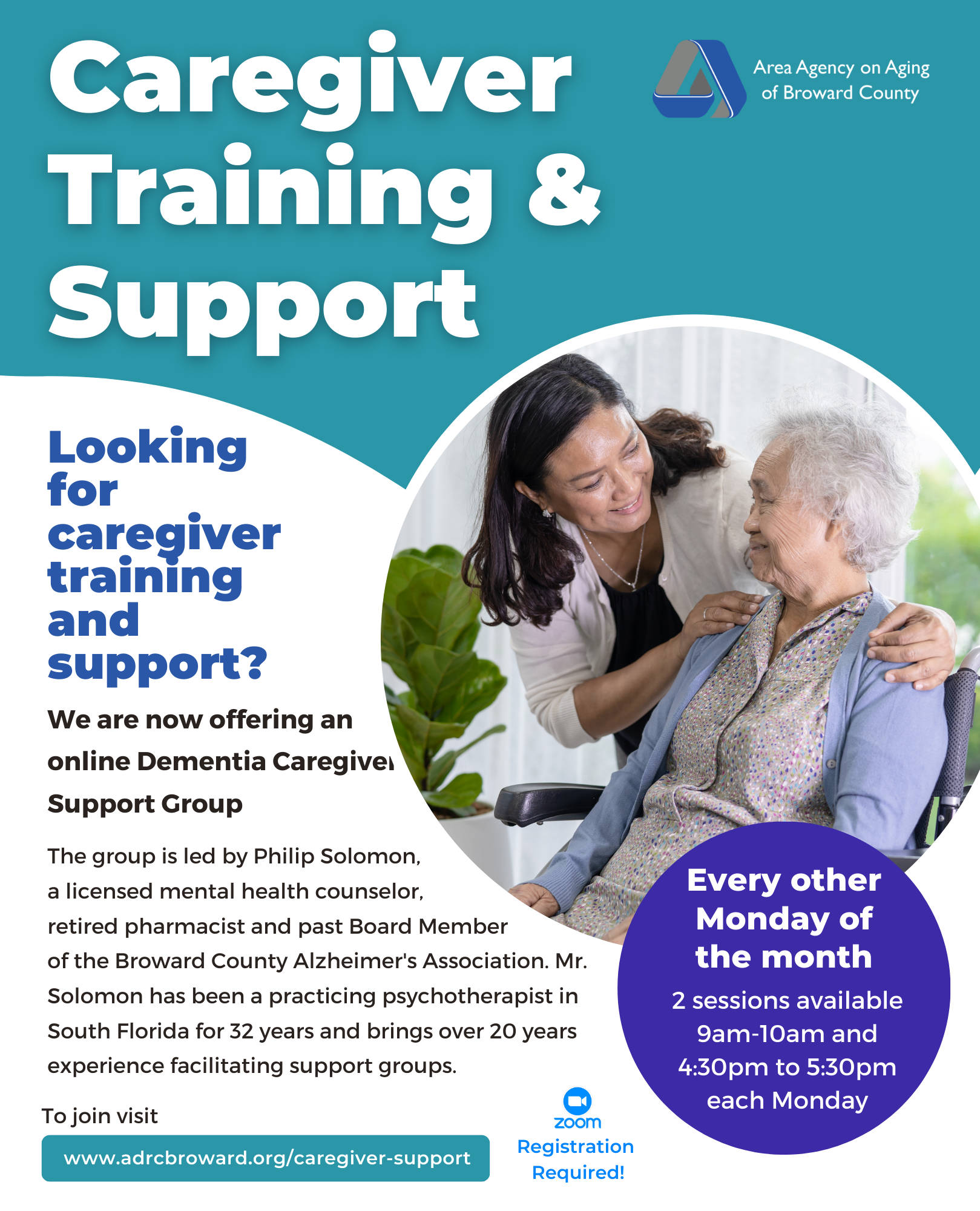 Caregiver Support | Area Agency on Aging Broward County