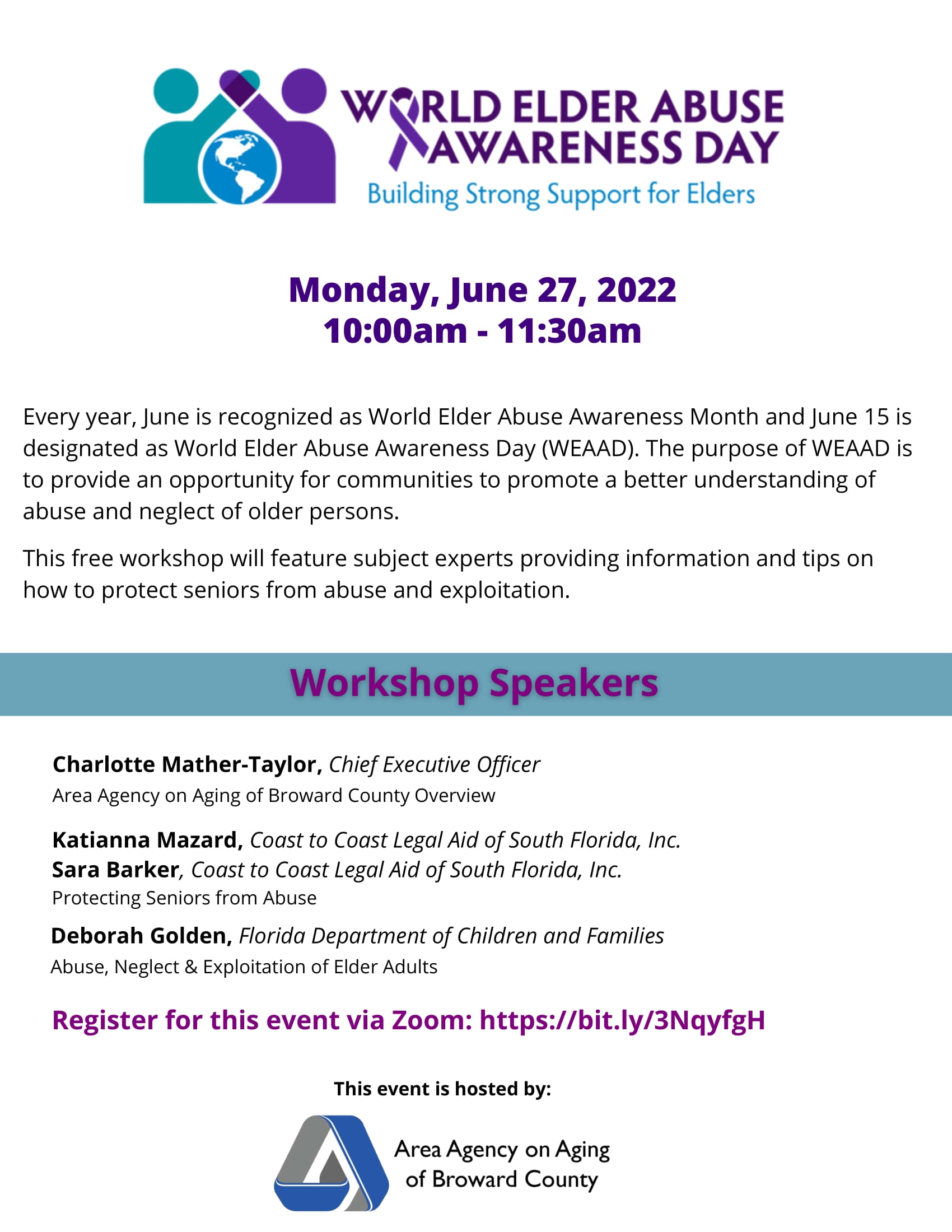 Area Agency on Aging Broward County | Protecting Seniors From Abuse and ...